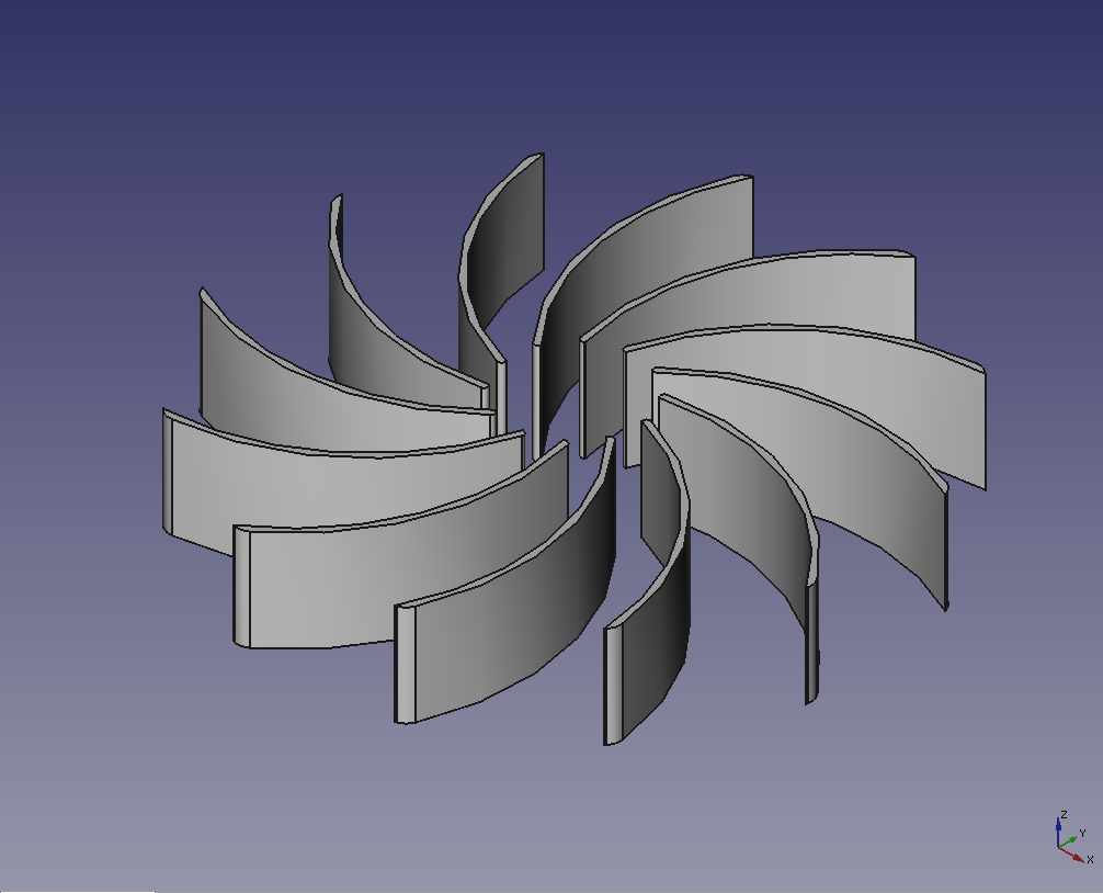 FreeCAD Copying And Arranging In A Circle XSim