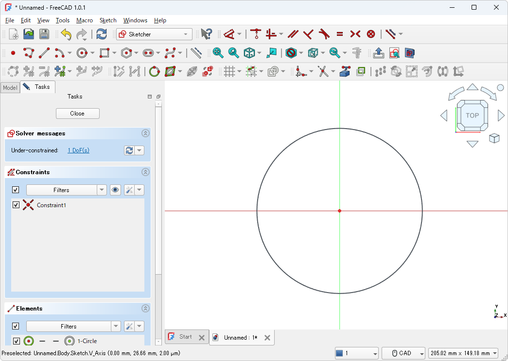 FreeCAD How To Create Solid From A Sketch XSim