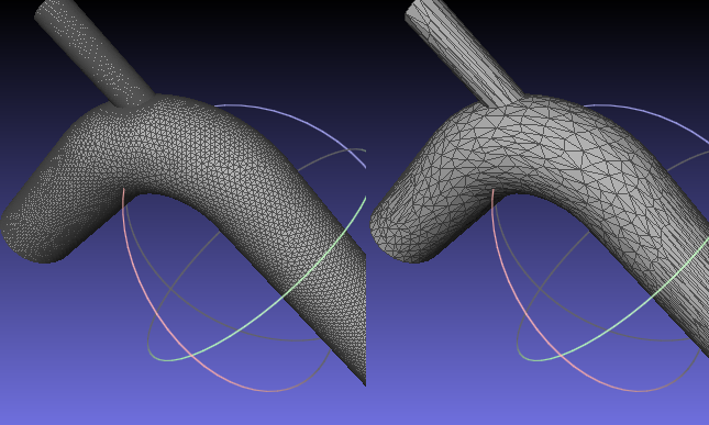 MeshLab で形状を保ったままメッシュの数を減らす - XSim